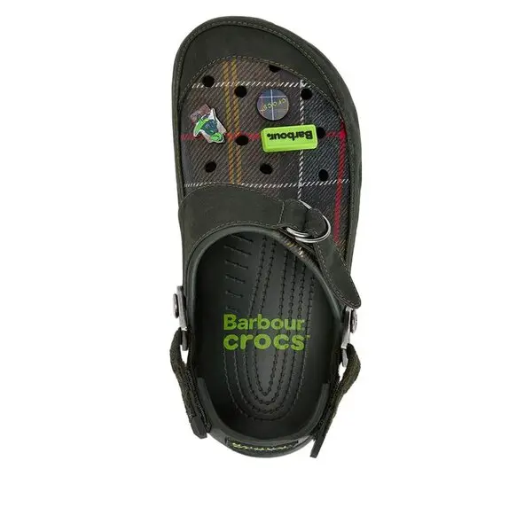 CROCS X Barbour Clog 'olive Plaid