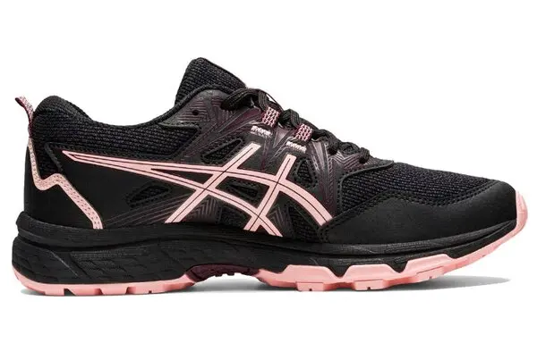Asics Gel-venture 8 Athletic Shoes - Black/rose