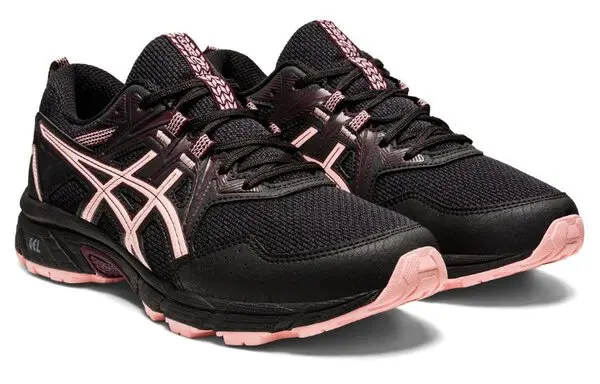 Asics Gel-venture 8 Athletic Shoes - Black/rose