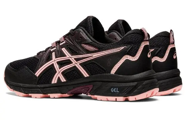 Asics Gel-venture 8 Athletic Shoes - Black/rose