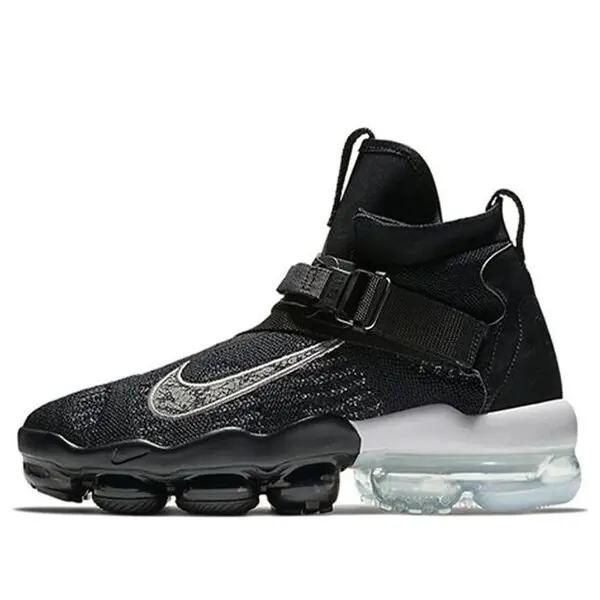 Nike Vapormax Premier Flyknit Sneakers - Strapped-black