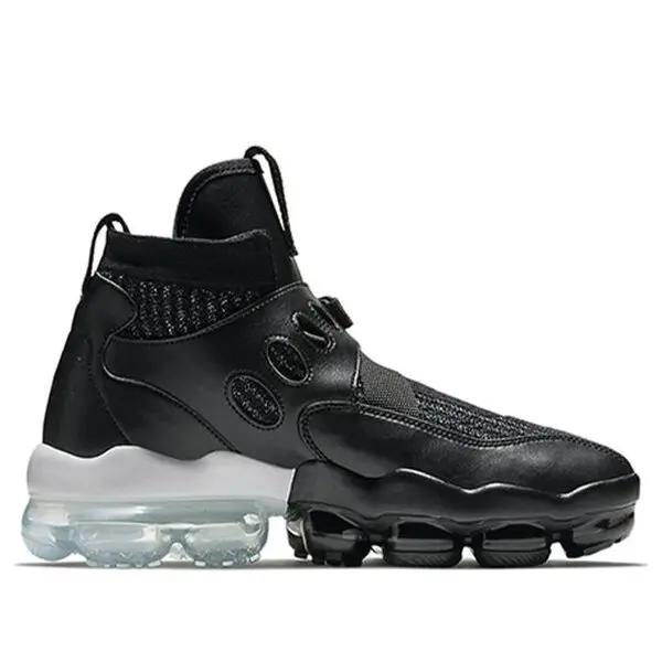Nike Vapormax Premier Flyknit Sneakers - Strapped-black