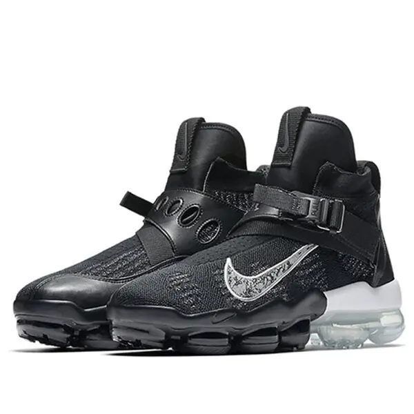 Nike Vapormax Premier Flyknit Sneakers - Strapped-black