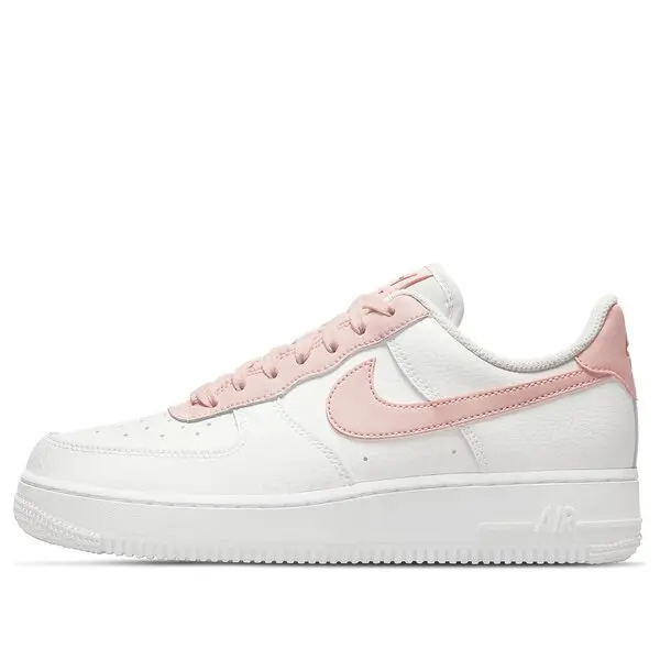 Nike Force 1 '07 High Top Sneakers - White/pink