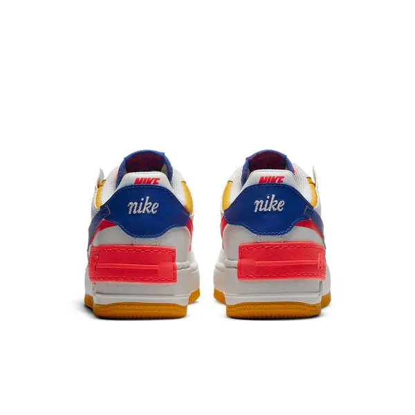 Nike Force 1 Shadow Sneakers - White/blue/red