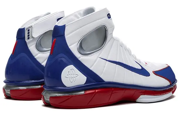 Nike Zoom Huarache 2k4 "all-star" 2016 Athletic Sneakers - White/blue/red