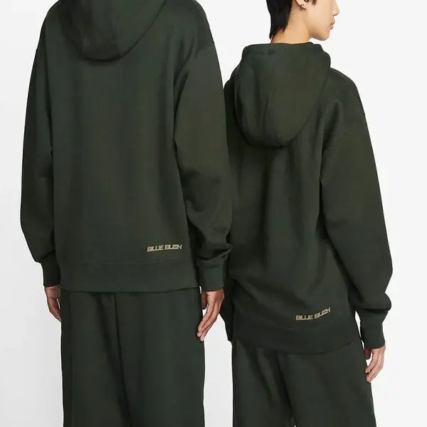 Nike Billie Eilish Collaboration Fleece Hoodie - Sequoia