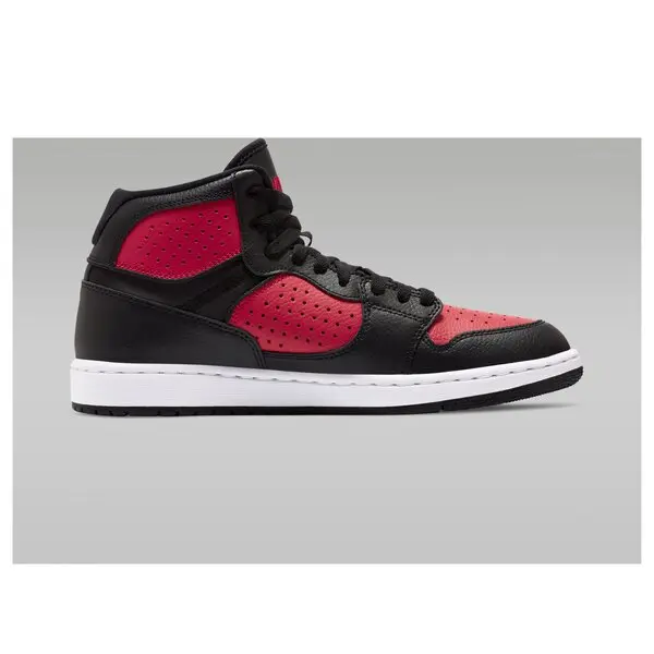 JORDAN Air Access Mid Top Sneakers - Black/red