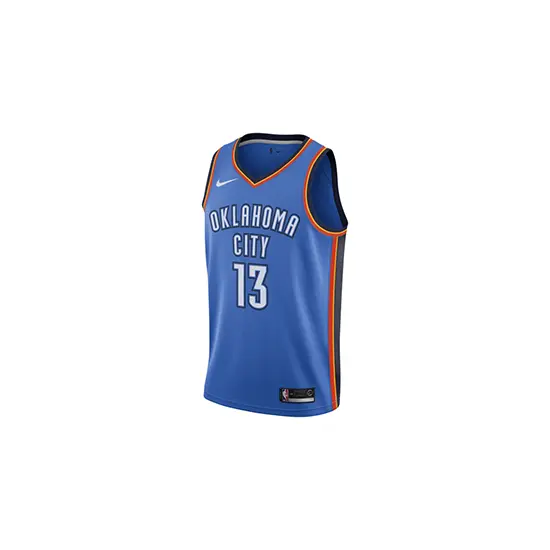Nike Oklahoma City Thunder Paul George #13 Basketball Jersey - Blue
