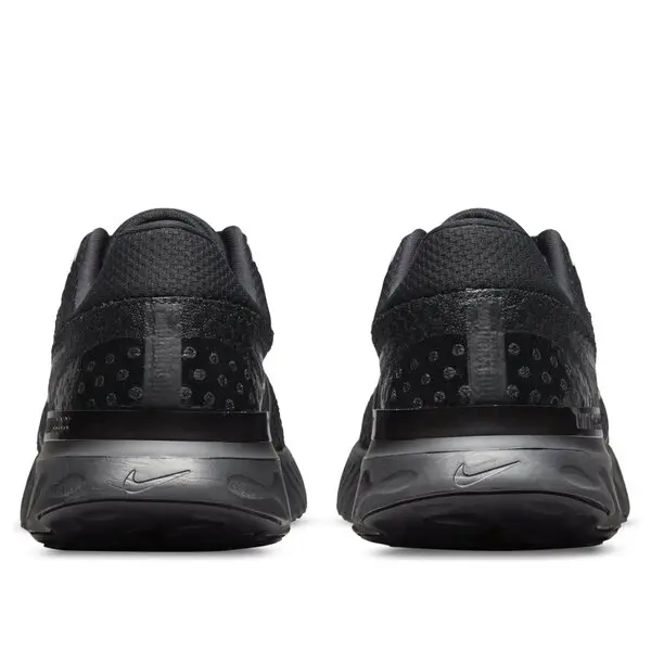 Nike React Infinity Run Flyknit 3 Athletic Sneakers - Black