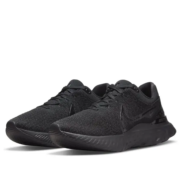 Nike React Infinity Run Flyknit 3 Athletic Sneakers - Black