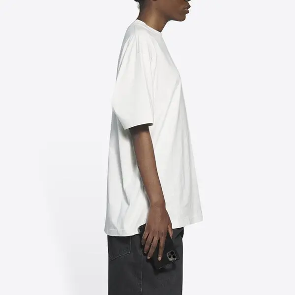 Balenciaga Political Campaign Large Fit T-shirt - White