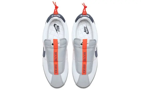 Nike Cortez Basic Slip "house Shoes" Sneakers - White