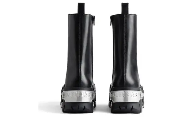 Balenciaga Bulldozer Lace Up Boots