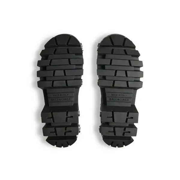 Balenciaga Bulldozer Lace Up Boots