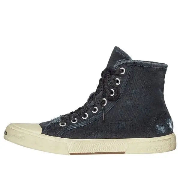Balenciaga High Top Sneakers - Navy/black/white