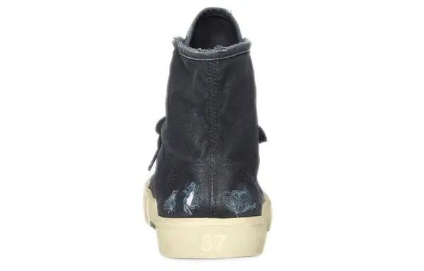 Balenciaga High Top Sneakers - Navy/black/white