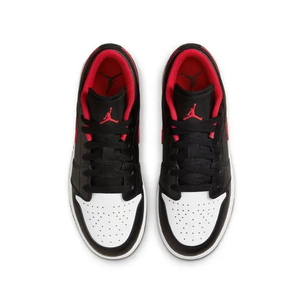 JORDAN 1 Low "white Toe - Blackred