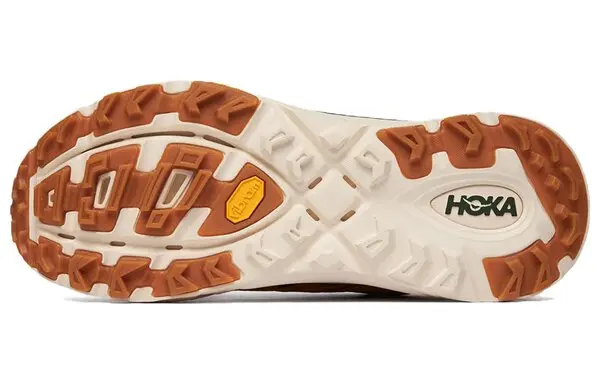 Hoka One One Mafate Three2 Athletic Sneakers - Gold/yellow