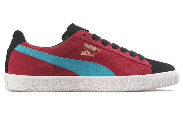 PUMA The Hundreds X Clyde "color Blocking" Low Top Sneakers - Black