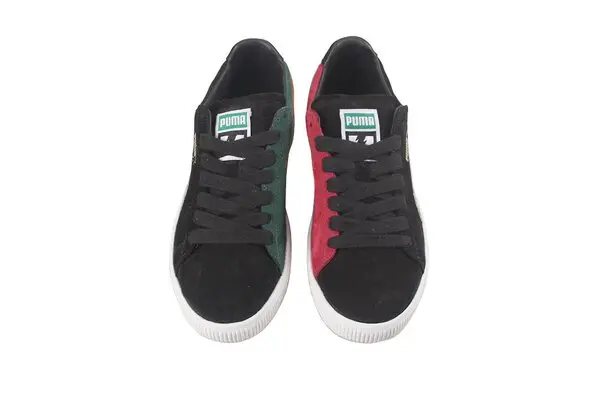 PUMA The Hundreds X Clyde "color Blocking" Low Top Sneakers - Black