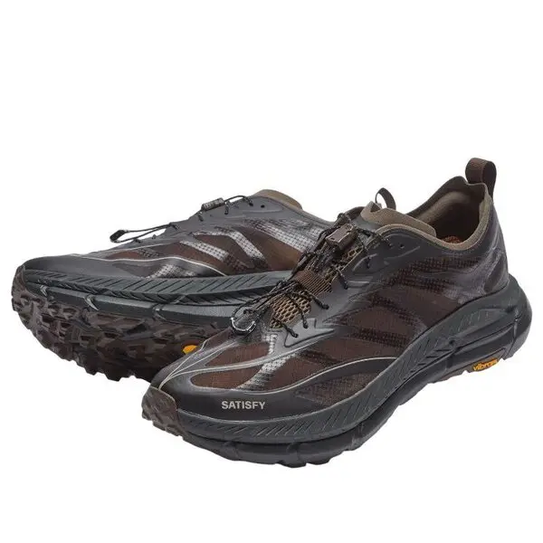 Hoka One One Mafate Speed 4 Lite 'satisfy' Sneakers - Coffee