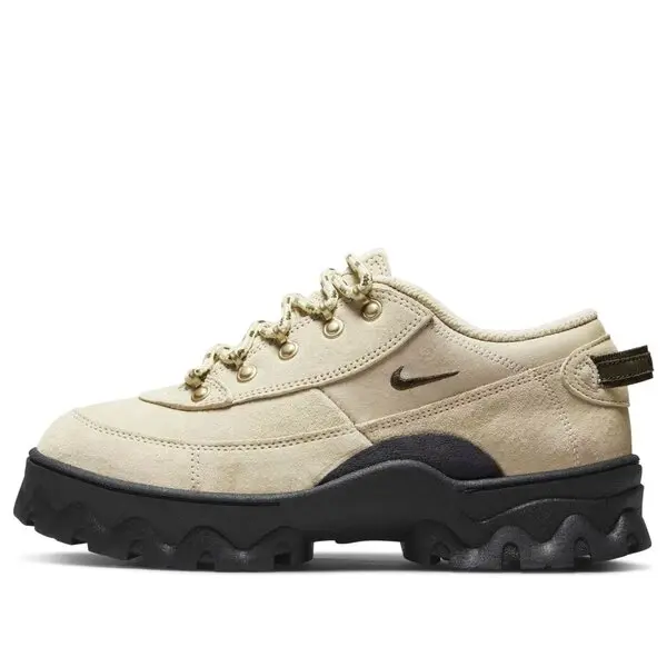 Nike Lahar Low 'rattan' Lace Up Sneakers - Khaki/black
