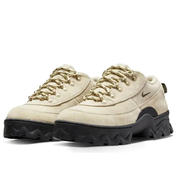 Nike Lahar Low 'rattan' Lace Up Sneakers - Khaki/black