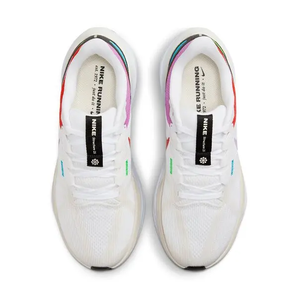 Nike Zoom Structure 25 Se Athletic Sneakers - White/purple/red