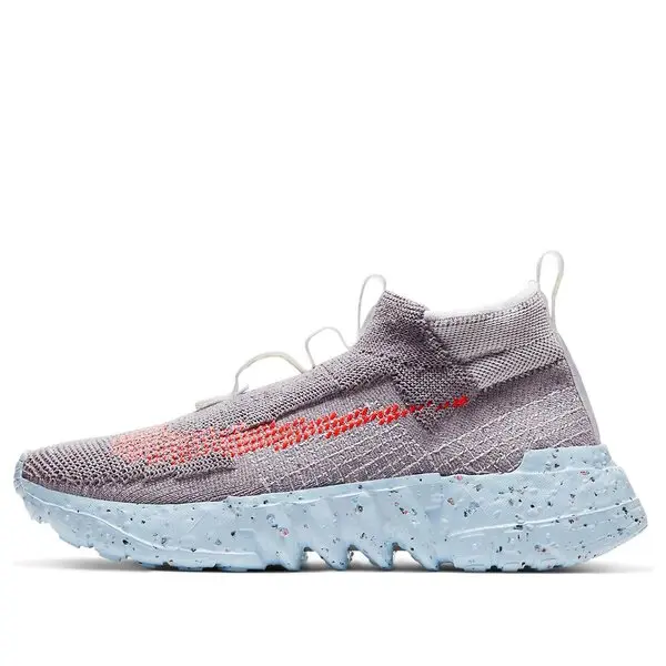 Nike Space Hippie 02 "this Is Trash" Casual Sneakers - Graybluered
