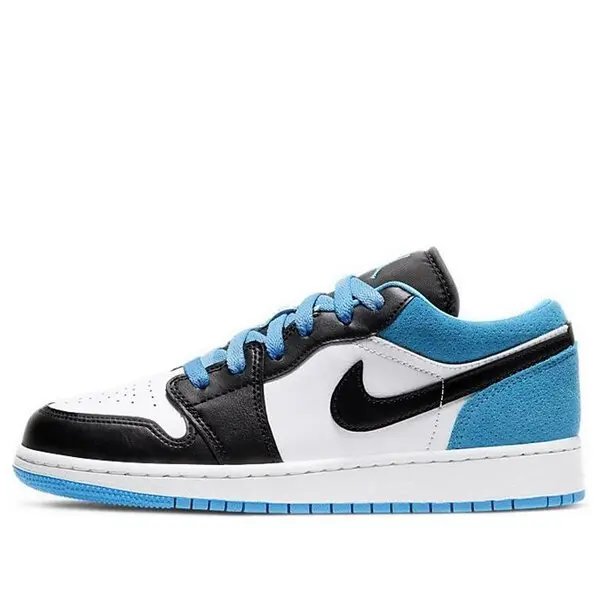 JORDAN 1 Low Se "laser Blue" Sneakers - Black/laser Blue/white