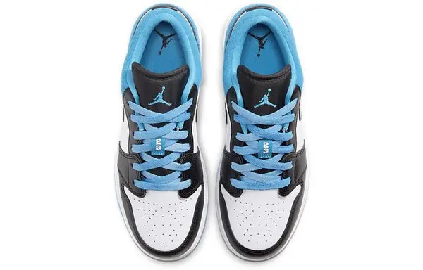 JORDAN 1 Low Se "laser Blue" Sneakers - Black/laser Blue/white