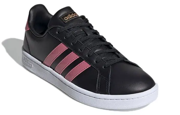 Adidas Neo Grand Court Sneakers - Black/pink