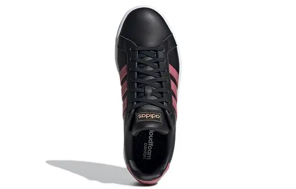 Adidas Neo Grand Court Sneakers - Black/pink