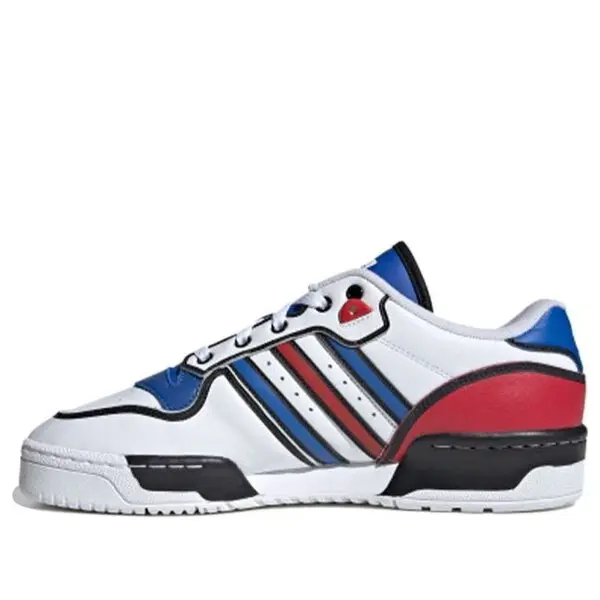 Adidas Originals Rivalry Low Sneakers - White/red/blue
