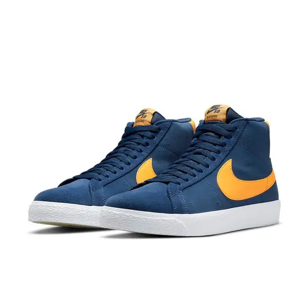 Nike Zoom Blazer Mid Sb Sneakers - Blue/yellow