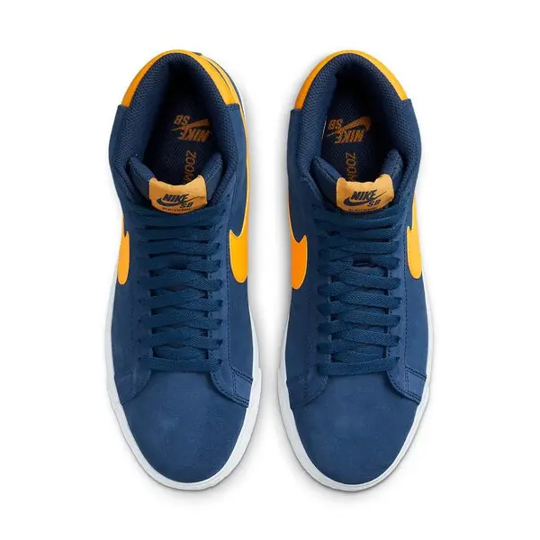 Nike Zoom Blazer Mid Sb Sneakers - Blue/yellow