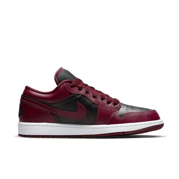 JORDAN 1 Low "dark Beetroot - Black/red