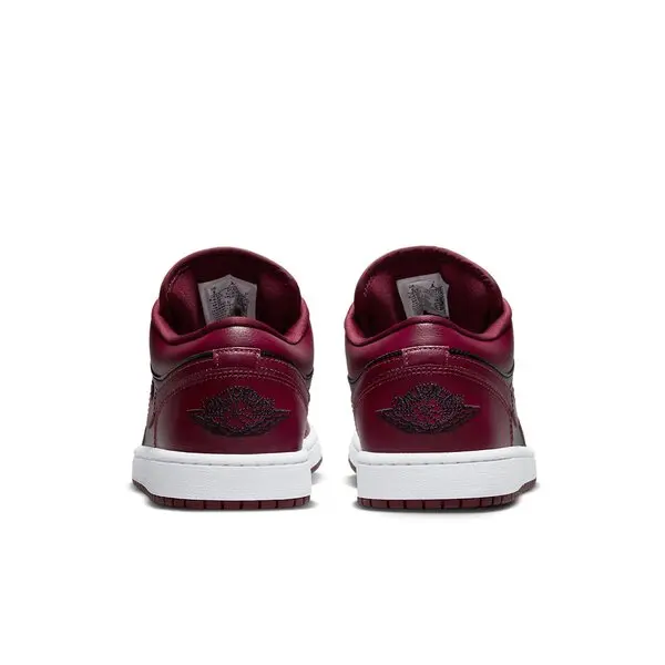 JORDAN 1 Low "dark Beetroot - Black/red