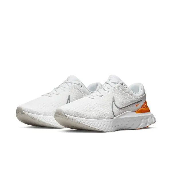 Nike React Infinity Run Flyknit 3 - White/yellow