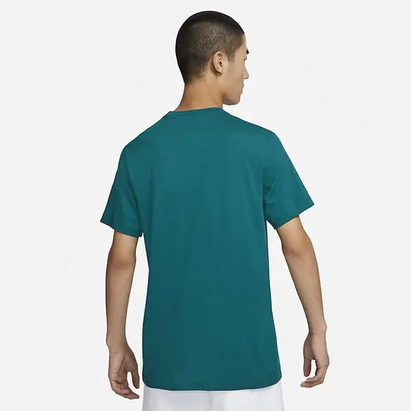Nike As Nsw Tshirt Icon Futura 'teal - Teal/white