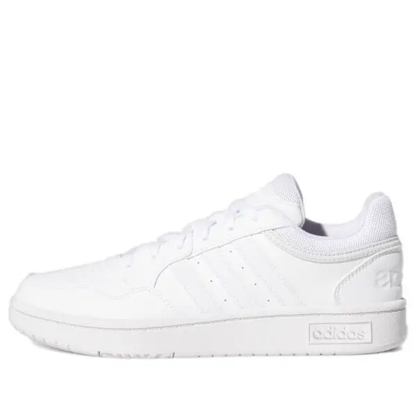 Adidas Hoops 3.0 Low Sneakers - Cloud White/cloud White/dash Grey