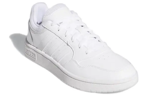 Adidas Hoops 3.0 Low Sneakers - Cloud White/cloud White/dash Grey