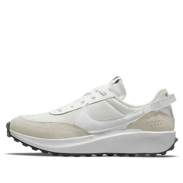 Nike Waffle Debut Sneakers - White/black/orange