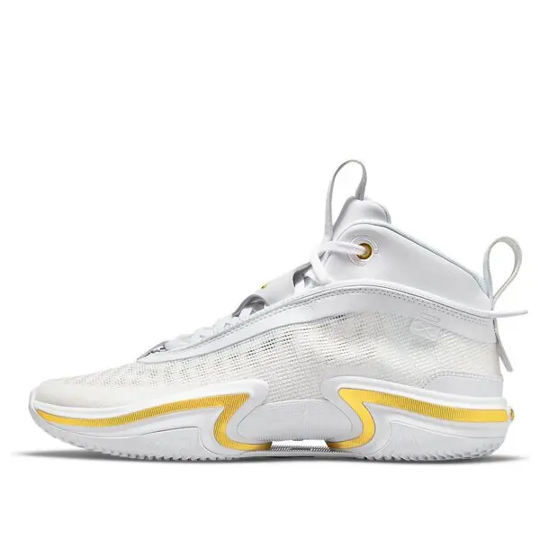 JORDAN Air 36 "glory" Basketball Sneakers - White/gold