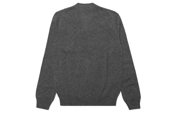 Play Comme Des Garcon Cardigan Double Emblem - Grey