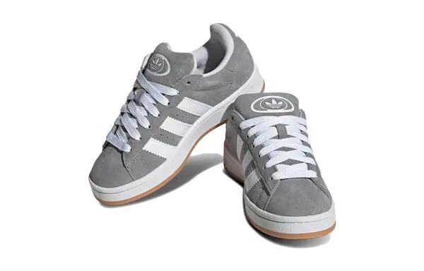 Adidas Campus 00s J 'grey Gum' Sneakers - Grey Three/cloud White/cloud White