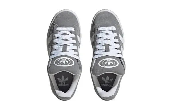 Adidas Campus 00s J 'grey Gum' Sneakers - Grey Three/cloud White/cloud White