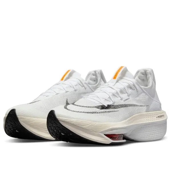 Nike Zoom Alphafly Next% 2 Athletic Sneakers - White/black