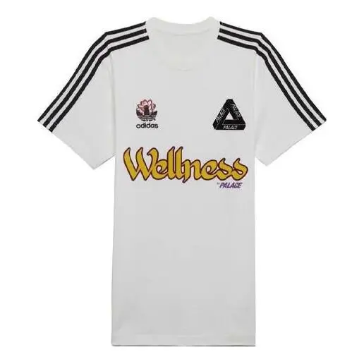 PALACE X Adidas Originals Wellness Graphic Short Sleeve T-shirt - White